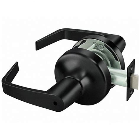 Assa Abloy Accentra Privacy Lever Locksets Black Door Lockset