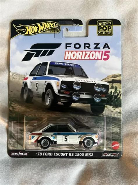 2024 Hot Wheels Premium Forza Horizon 5 78 Ford Escort Rs 1800 Mk2 Pop