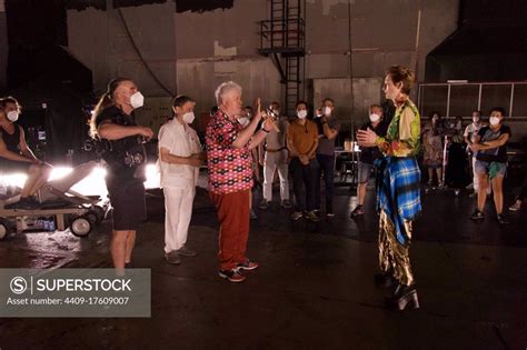 PEDRO ALMODOVAR And TILDA SWINTON In THE HUMAN VOICE 2020 Original