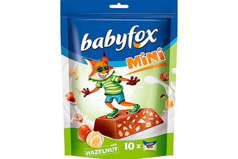 «BabyFox», конфеты шоколадные mini с фундуком, 120 г – купить по ...
