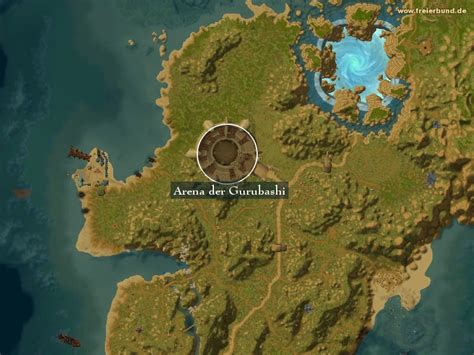 Arena Der Gurubashi Landmark Map And Guide Freier Bund World Of