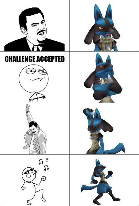 Lucario Is A Fan Of Memes Confirmed Pokemon Funny Pokemon Memes