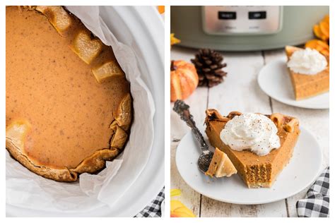 Slow Cooker Pumpkin Pie The Magical Slow Cooker