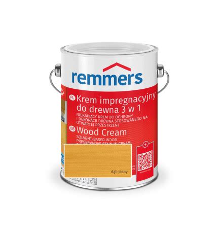Remmers Krem Impregnacyjny do drewna 3W1 5l