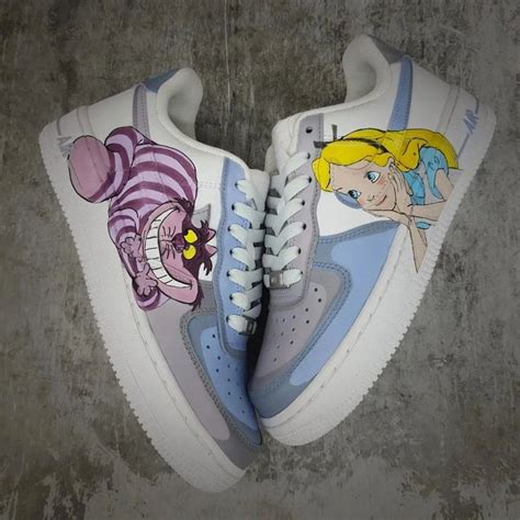 Cheshire Cat Air Force 1 Custom Air Force 1 Custom Disney Shoes