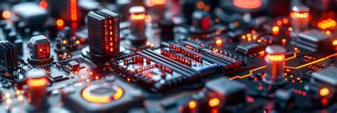 premium photo advanced processor technology circuit board and electronics blue digital