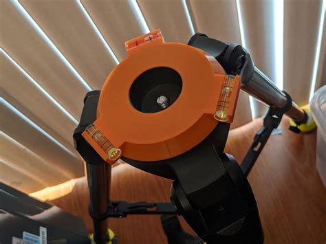 Telescope Tripod Leveling Plate By Sparrow Download Free Stl Model