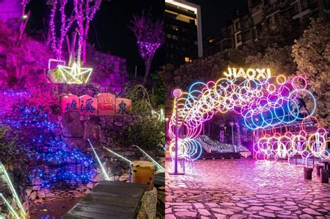 2022 礁溪溫泉燈花季開跑！超夢幻「泡泡光廊」、宜蘭首座「幻彩水幕」光影藝術免費拍 上報 生活