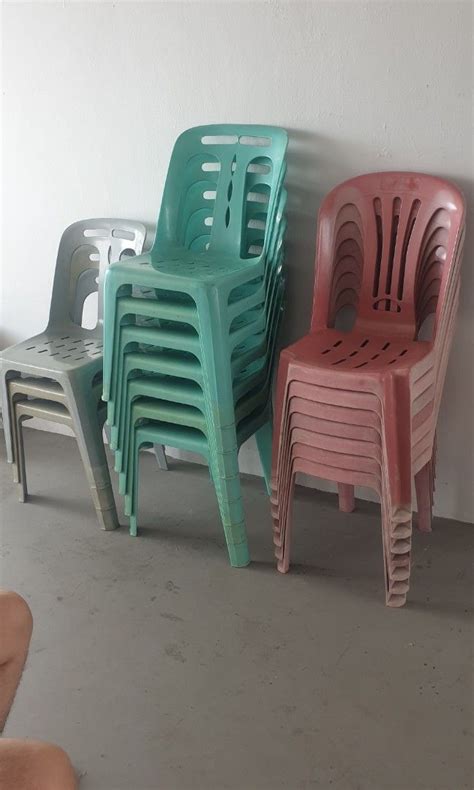 Plaatic Chairs Furniture And Home Living Furniture Chairs On Carousell