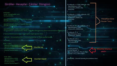 Arduino ile Dinamik Far Asistanı ve Park Sensörü Projesi roboturka