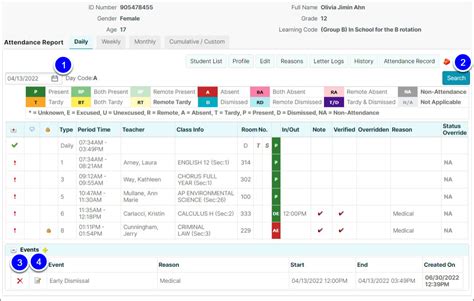 Edit And Delete Attendance Events Eschooldata