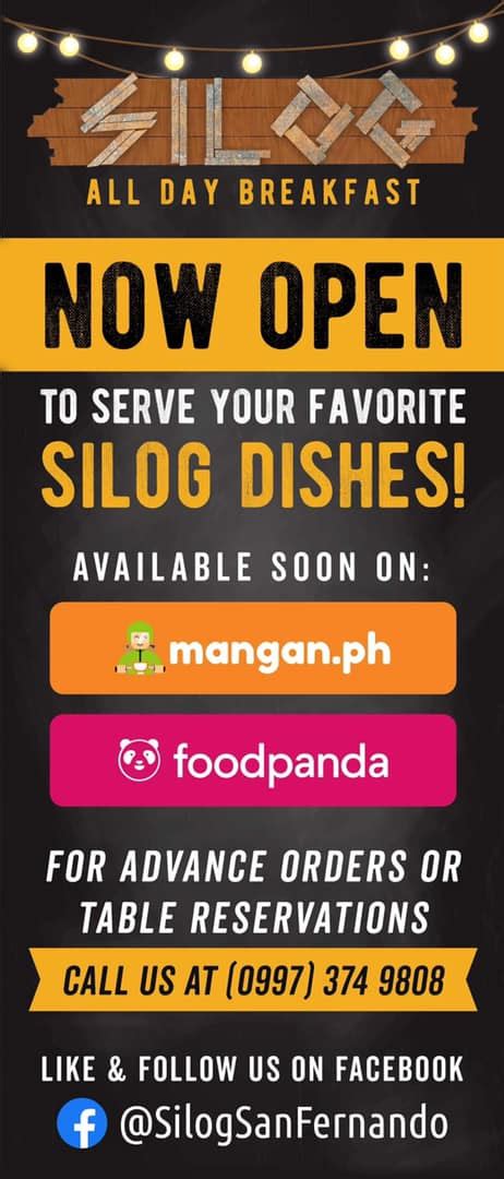 Silog Silog Telabastagan Is Now Open 24 Hours Every