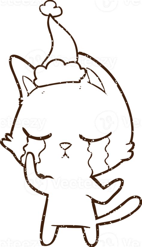 Gato Llorando Dibujo Al Carboncillo 40694959 Png