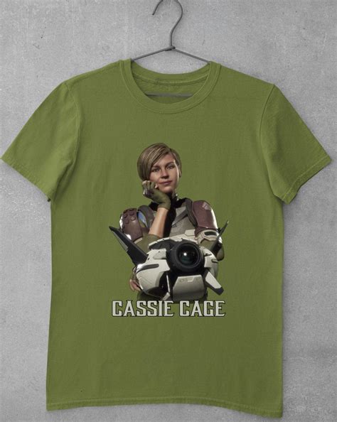 Mortal Kombat Cassie Cage Férfi Póló Pólóügynökség