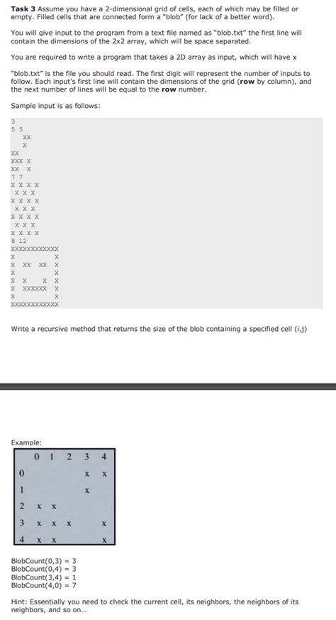 IN PYTHON Assume You Have A 2 Dimensional Grid Of Chegg Com