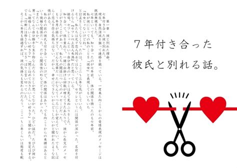 7年付き合った彼氏と別れる話。 藤色ガーゼ Booth