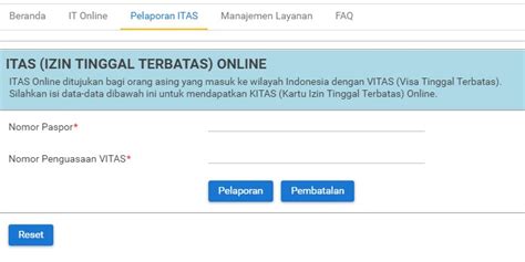 Contoh Surat Permohonan Kitas Di Imigrasi Izin Formulir Hasil