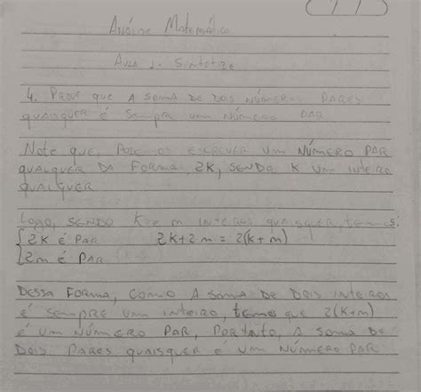 Resolução De Exercícios Introdução à Análise Matemática Exercícios