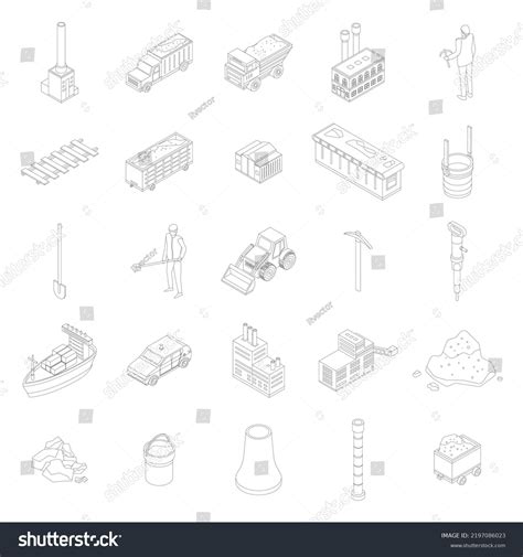 116 Coal Mining Outline Isometric Royalty Free Photos And Stock Images