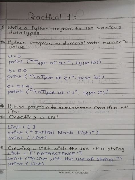 Python Practical Pdf