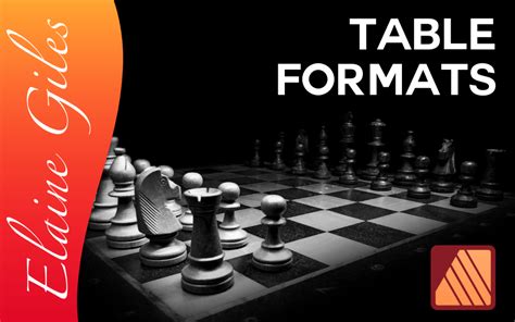 How To Create And Use Table Formats In Affinity Publisher Step By Step Tutorial Elaine Giles