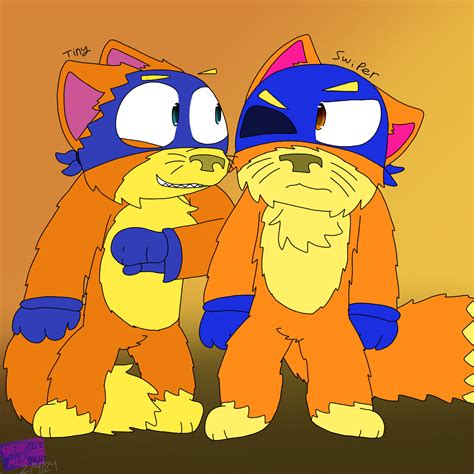 Swiper And His Look Alike Tiny By Breadspice On Deviantart