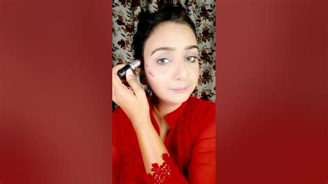 Indian Wedding Guest Makeup Look Oxidised Jewellery Shorts