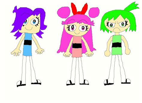 Ami Yumi And Julie As PPG By Challenger153 On DeviantArt