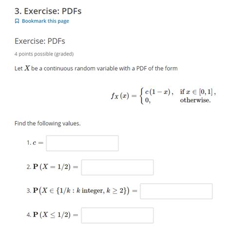 Solved Exercise PDFs Bookmark This Page Exercise PDFs Chegg