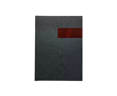Custom A4 Soft Cover Notebooks Fabric And Pu Leather Branding Tellurian