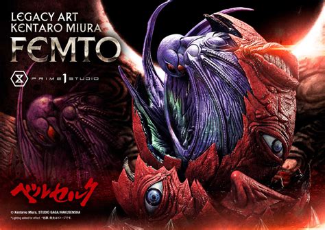 Femto Statue Kentaro Miura Legacy Art Berserk Collectible Comic Concepts