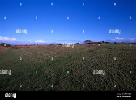 St Columb Cornwall Uk 12 26 2022 Castle An Dinas Iron Age Hill Fort