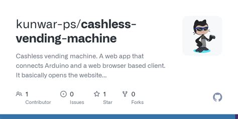 GitHub Kunwar Ps Cashless Vending Machine Cashless Vending Machine A Web App That Connects