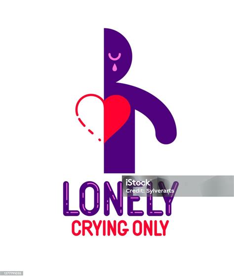 남자의 절반 은 외롭고 그의 동료 연인 여자 친구 이혼 이별과 외로움 벡터 개념 기호 깨진 관계의 세련된 삽화와 함께 0명에 대한 스톡 벡터 아트 및 기타 이미지 Istock