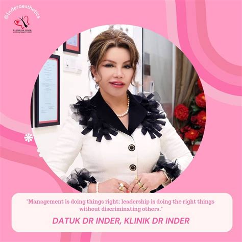 Inder Aesthetic Clinic On Linkedin Klinikdrinder Datukdrinder
