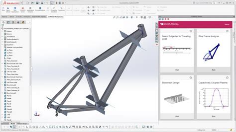 Enhanced Livelink For Solidworks From Comsol Allows Users To Build Simulation Apps That
