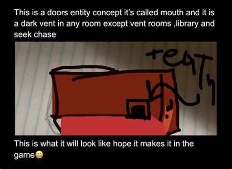 Entity Concept😁 Rdoorsroblox