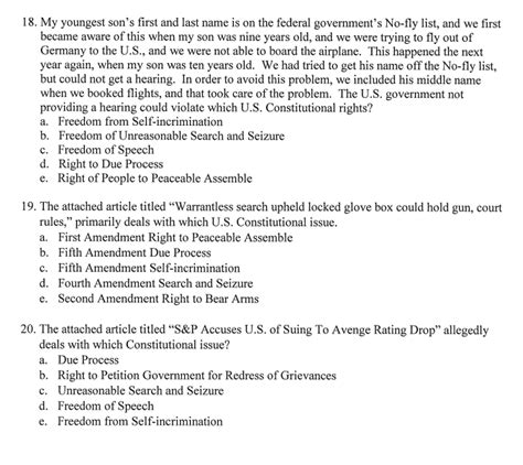 Solved 18 My Babeest Son S First And Last Name Is On The Chegg Com