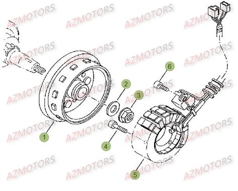 ALLUMAGE pièces BETA neuves Pièces Beta RR 125 LC Enduro 4T 2015 pièces