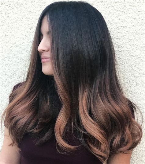 Half Black And Half Brown Hair Color Ideas
