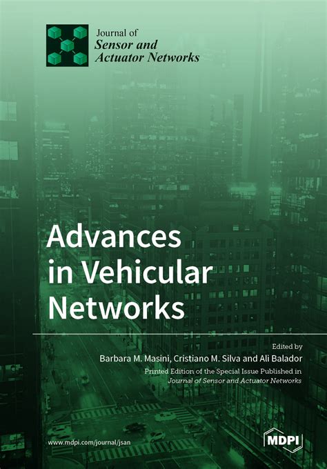 Advances In Vehicular Networks Mdpi Books