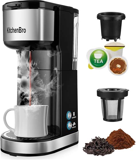 Single Serve Coffee Maker K Cup With Reservoir Space Saver One Cup