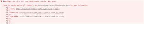 Javascript React App Throwing Error About Key But I Have Already