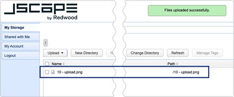 how to set up an file transfer jscape