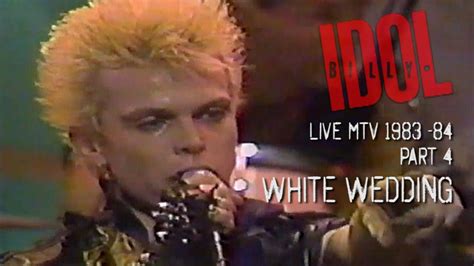Billy Idol White Wedding Video