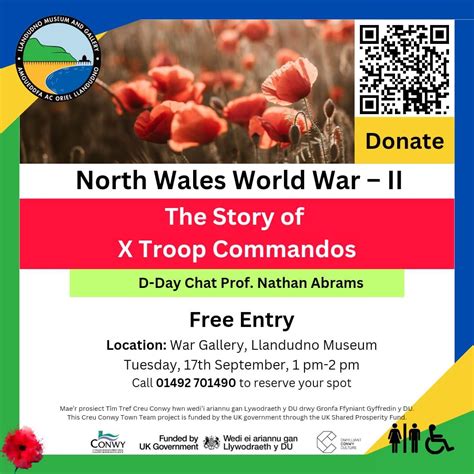 The Story Of X Troop Commandos Gallery Talk Llandudno Museum