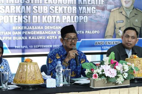 Asisten II Pemkot Palopo Buka Seminar Akhir Pemetaan Industri Ekonomi