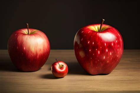 Premium Photo Red Apple