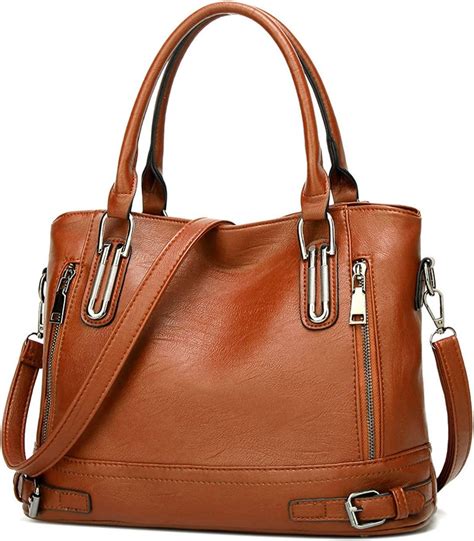Aileese Bolsos De Cuero Suave Para Mujer De Gran Capacidad Estilo