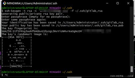 Git下载安装配置以及连接gitlabgit连接gitlab Csdn博客
